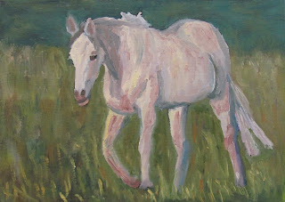 Artist Susan Spohn: Horse Study