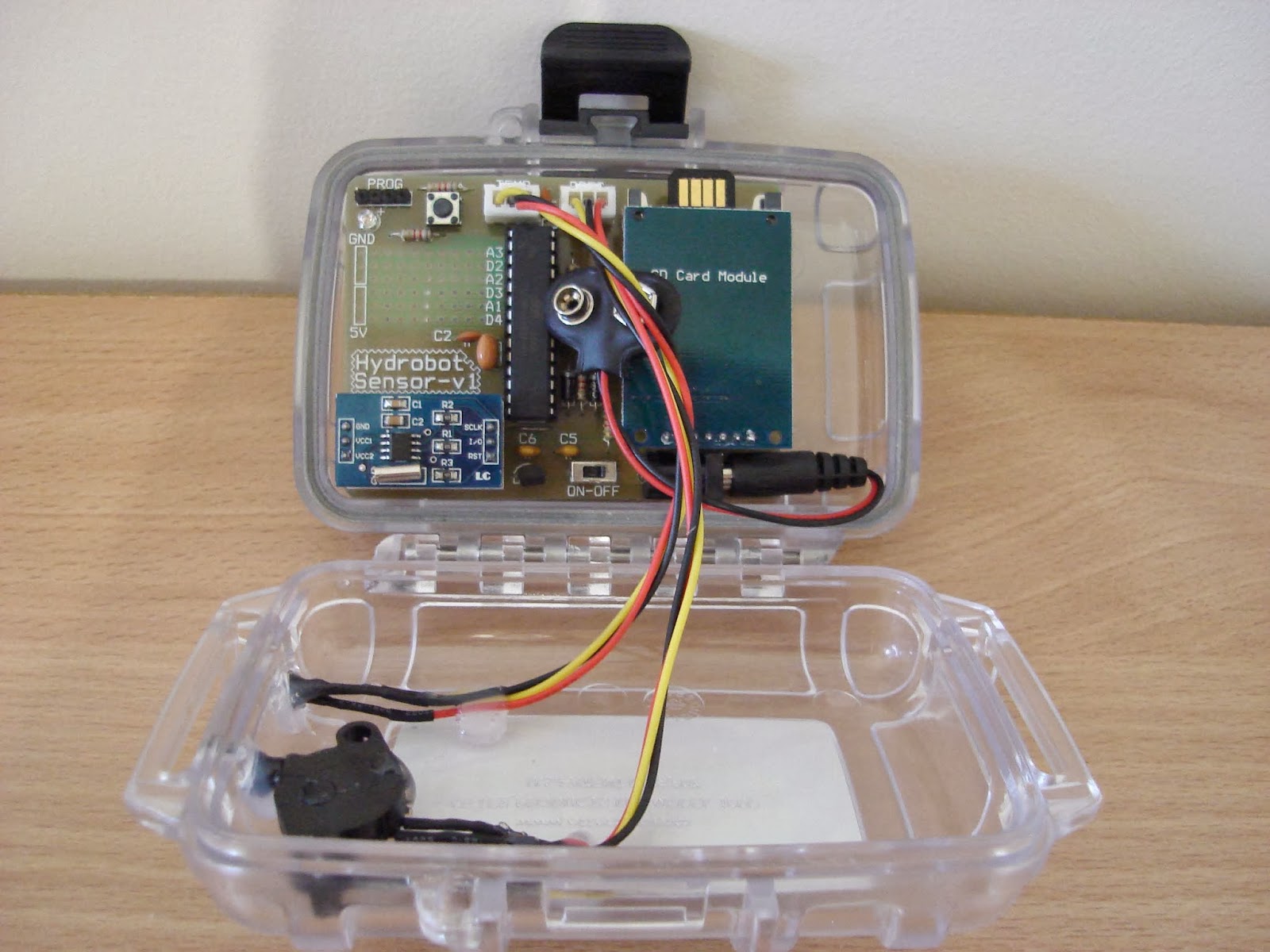 Hydrobots 20ο ΓΥΜΝΑΣΙΟ ΑΘΗΝΩΝ: ΑΙΣΘΗΤΗΡΕΣ ΜΕΤΡΗΣΕΩΝ Hydrosensor v1