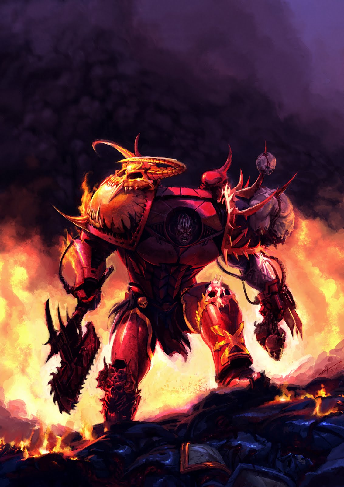 Angron the XII Primarch