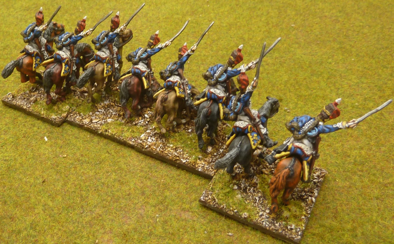 Lace 'n Big Hats: 28mm Napoleonic French Imperial Guard Chasseurs a ...