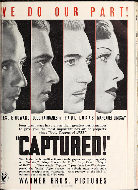 Leslie Howard: Captured! - 1933(aka Fellow Prisoners)[Articles]