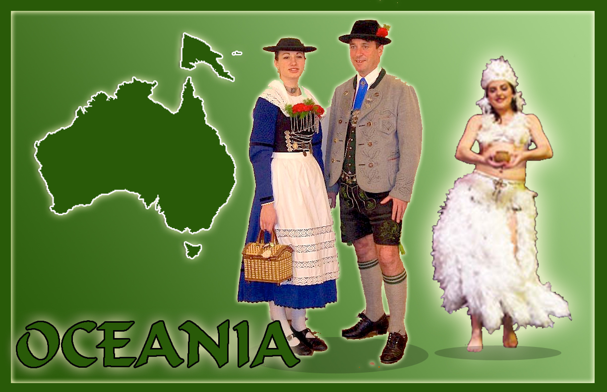 Oceania traje tipico - Imagui