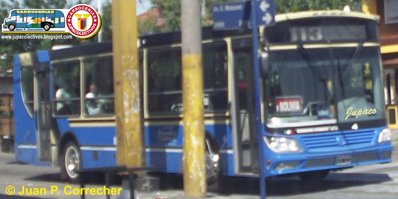 Fotos de colectivos. Especial Bernardino Rivadavia - Linea 113