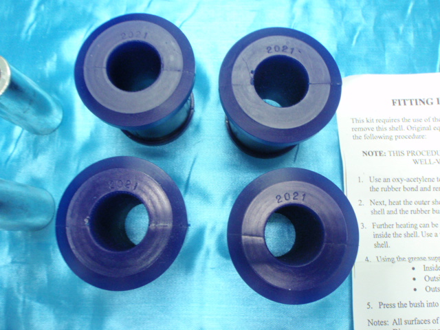 Super Pro Polyurethane Full Set Bushing Kit Nissan Frontier Navara D22 ...