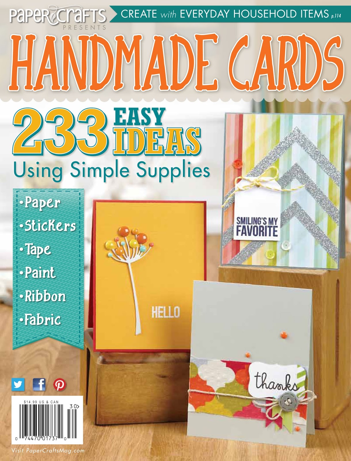 Lucy's Cards: Paper Crafts 'Handmade Cards' Blog Hop and Giveaway