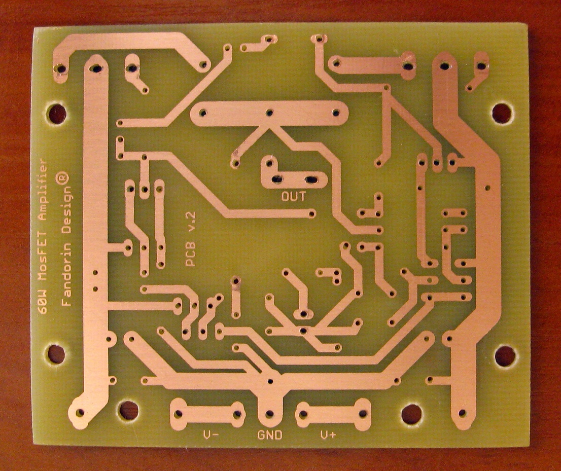 DIYfan: 60W MOSFET Amplifier