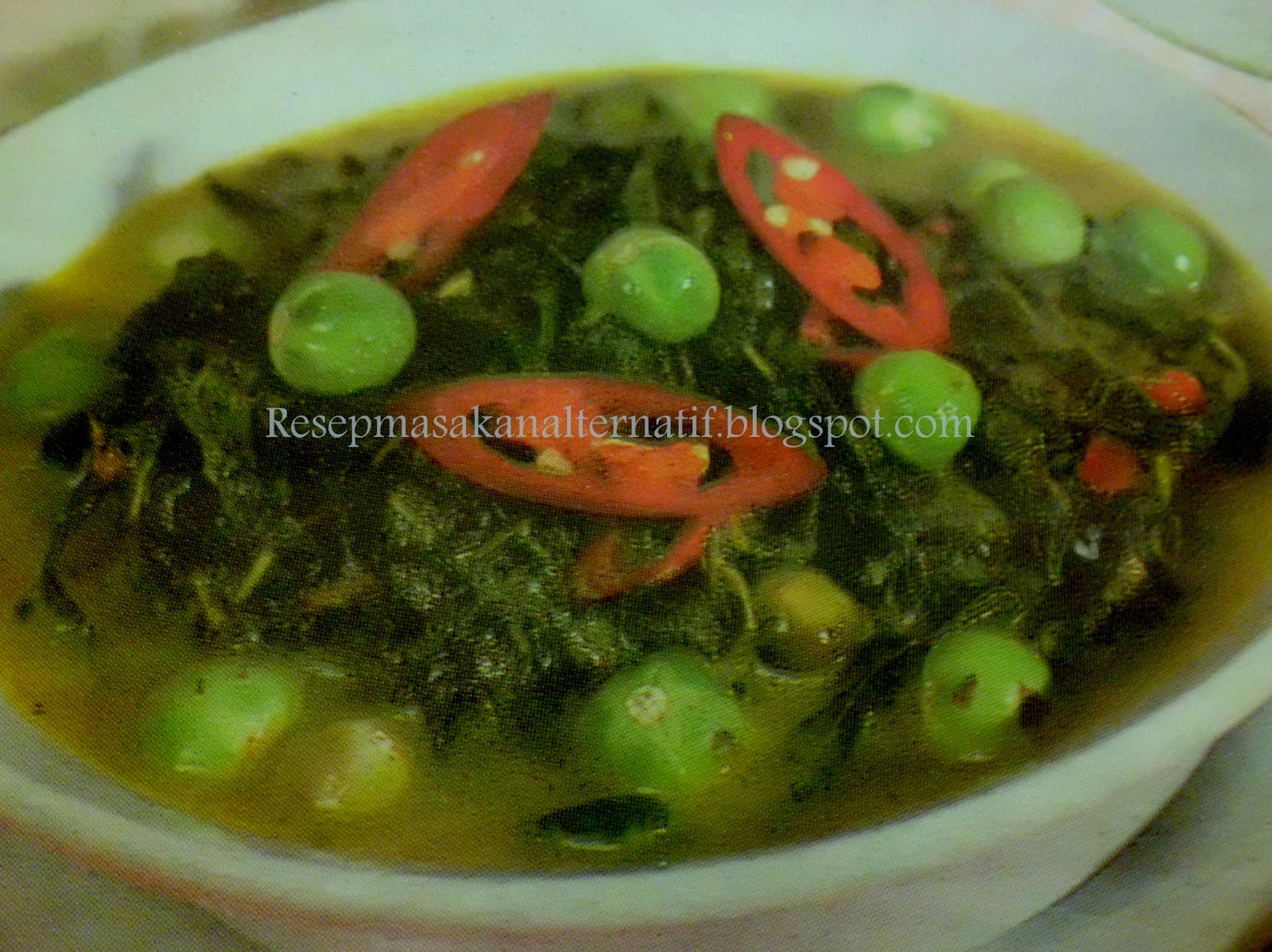 Resep Sayur Daun Singkong Tumbuk Tekokak