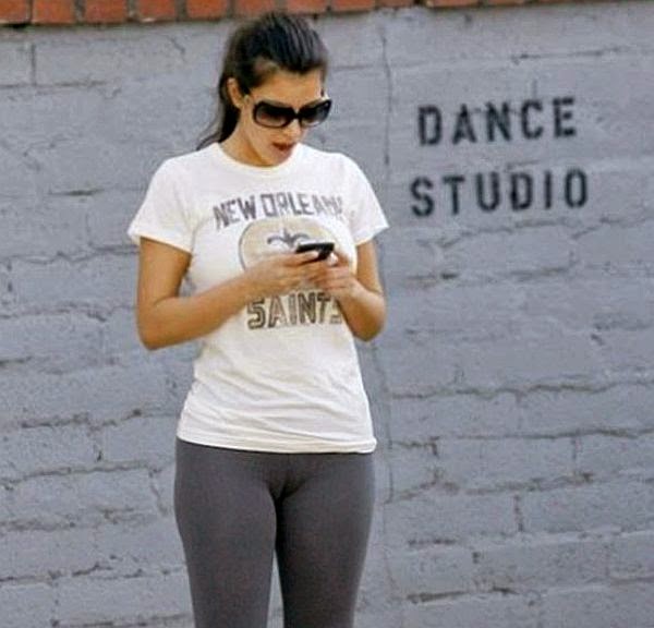 Kim Kardashian Cameltoe Leaked Photos ~ Celebrity Leaked Photos
