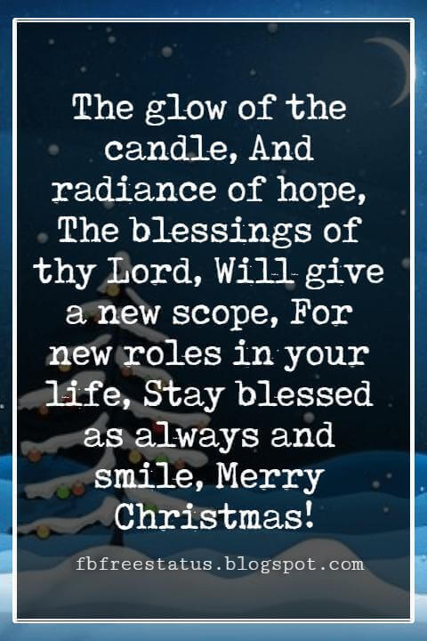 Merry Christmas Blessings