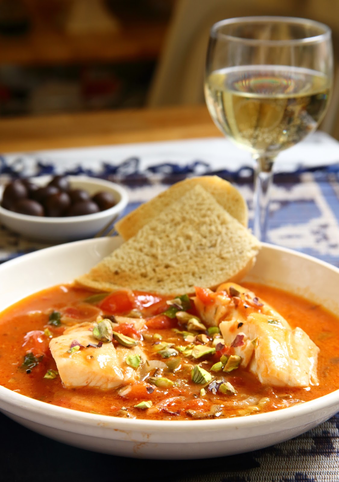 ShowFood Chef: Black Cod in Sicilian Olive Sauce (Merluzzo Nero alla ...