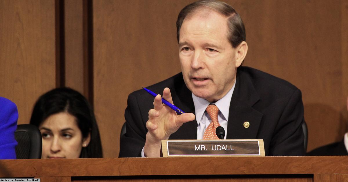 THE WESTERNER: Udall says he will not seek reelection in 2020