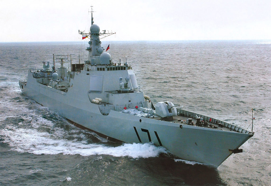 Naval Open Source INTelligence: Chinese destroyer ship (Jinan) at ...