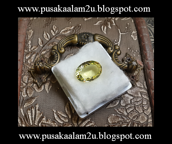 Pusaka Alam Ghaib Dan Mistik: Batu Serai Kuning Milik Sahabat