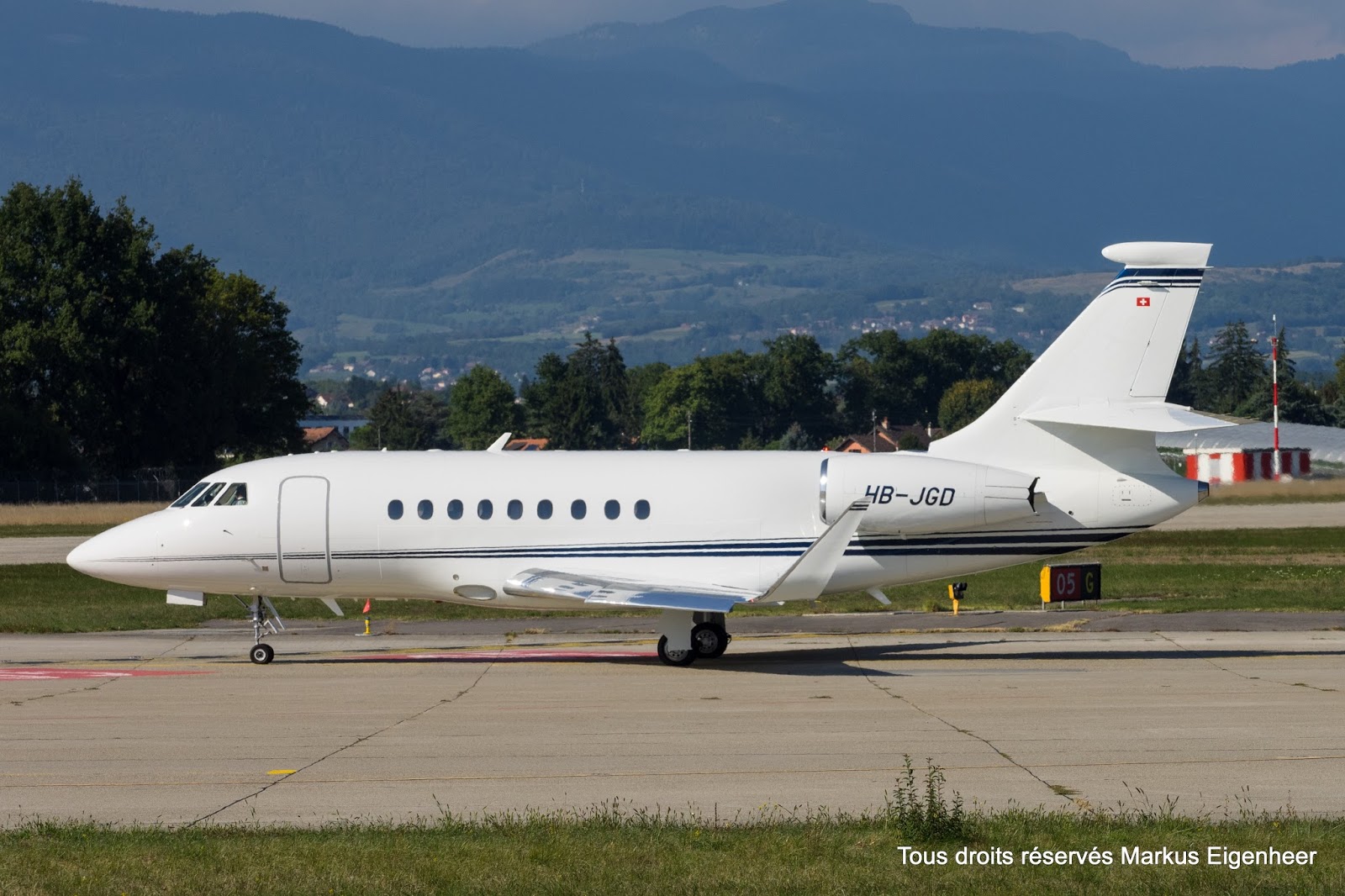 FLUGZEUGE Privatjets etc: HB-JGD Dassault Falcon 2000S F2TH > MSC Aviation