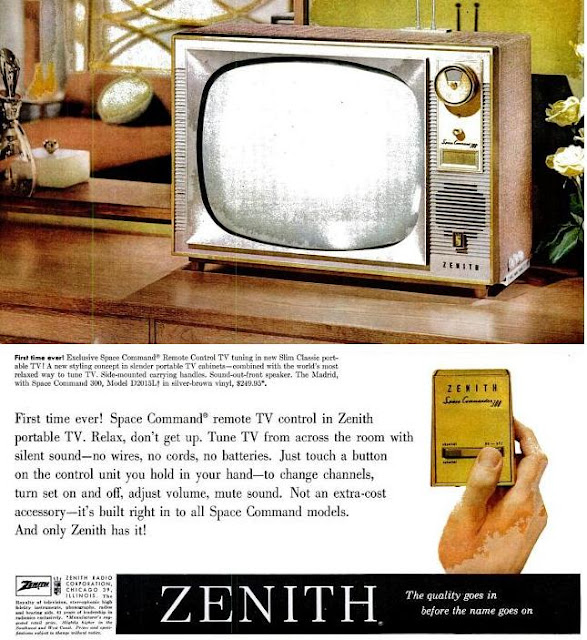 ANTIKUICES: Zenith TV - Vintage Advertising 1959