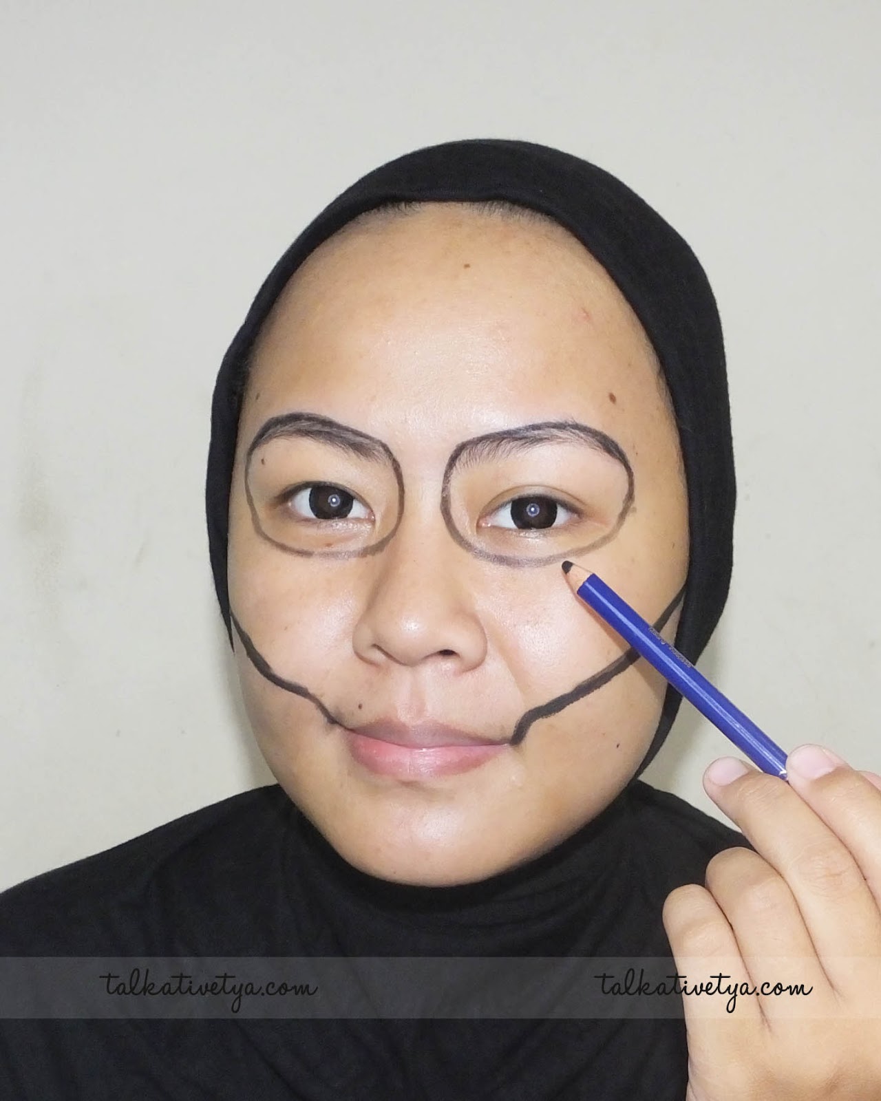 [TUTORIAL] Voodoo Witch Halloween makeup tutorial | Talkative Tya ...