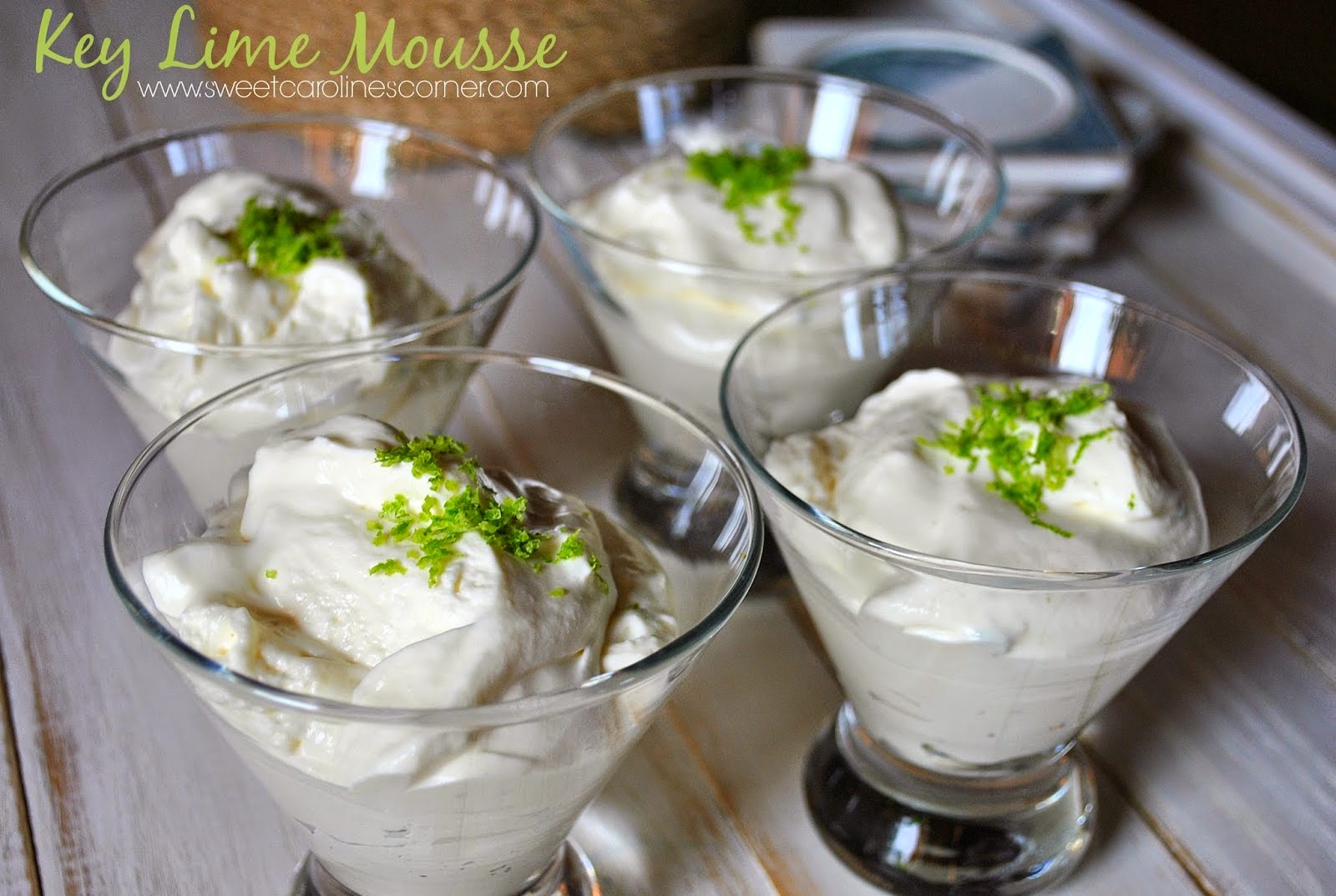 "Isabelle Thornton" Le Chateau des Fleurs: Easy Key Lime mousse recipe ...