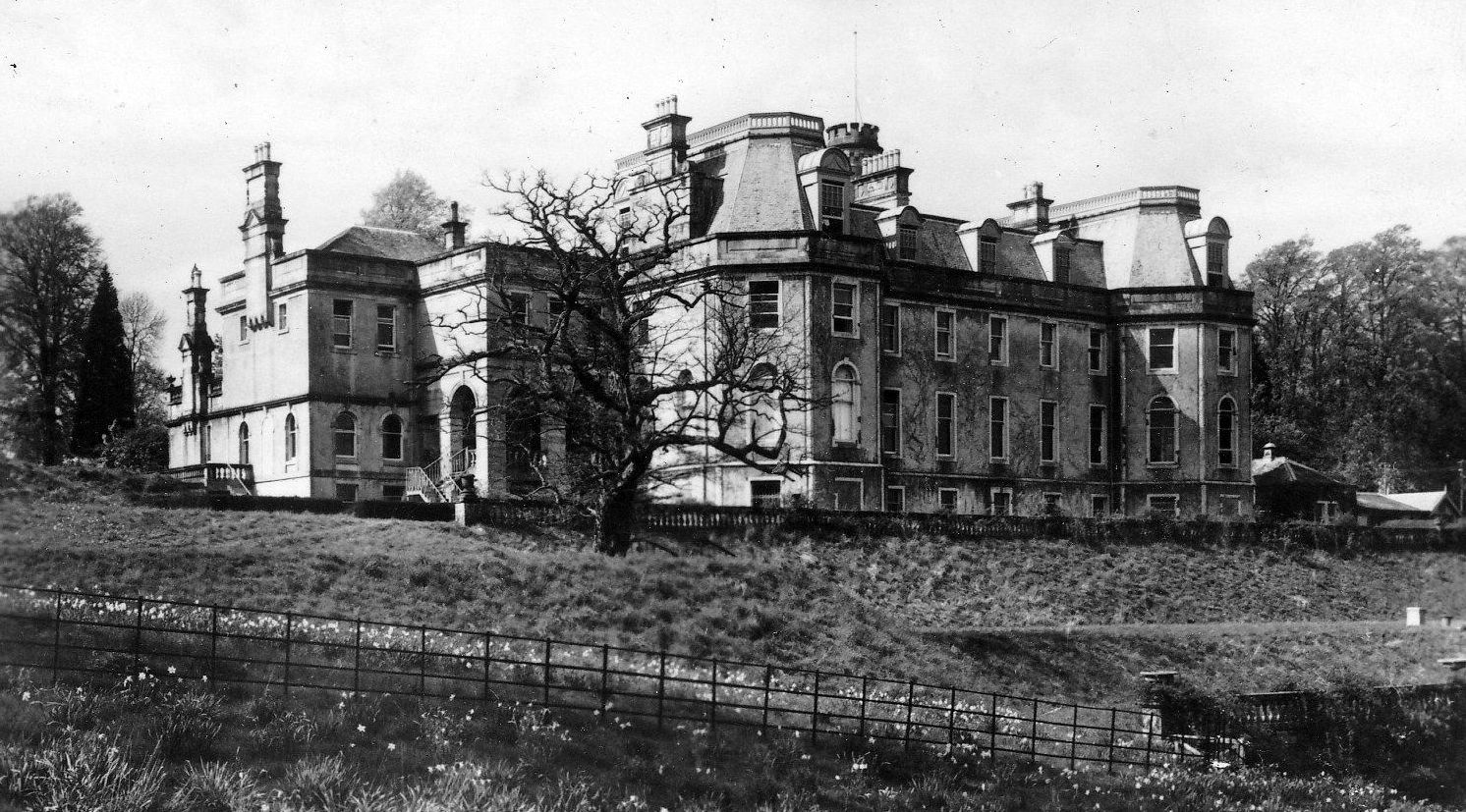 Tour Scotland: Old Photographs Gartmore House Scotland