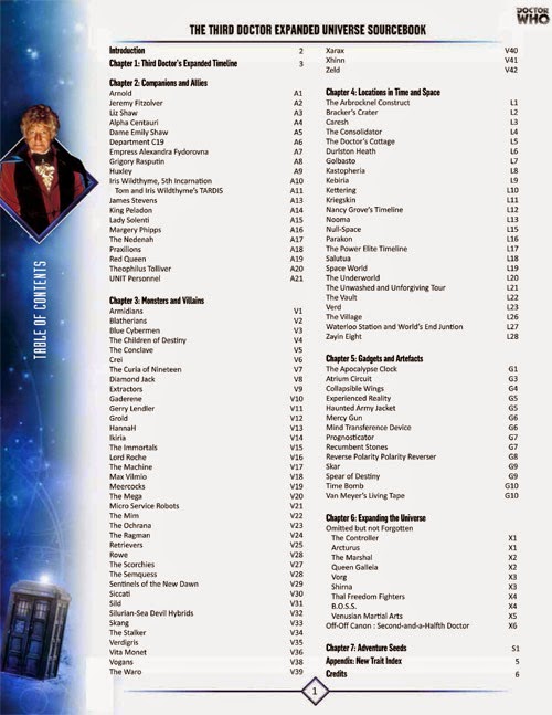 Launched: The Third Doctor Expanded Universe Sourcebook