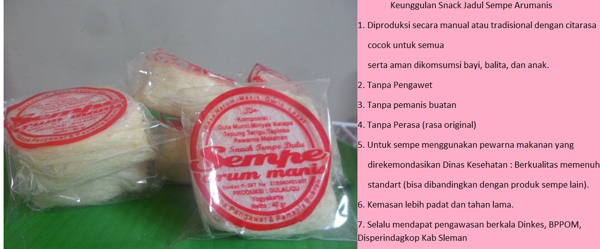 Keunggulan snack jadul sempe arumanis | GulaliQu
