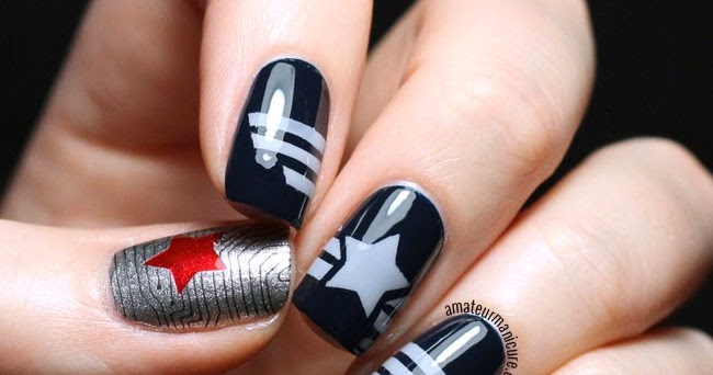 Amateur Manicure : A Nail Art Blog: Captain America: The Winter Soldier ...