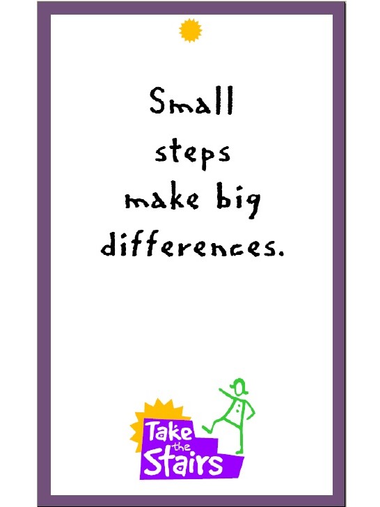 The Next Right Choice: Small Steps Make Big Differences