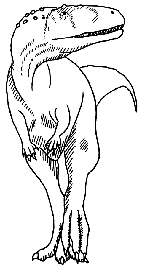 Carnotaurus Coloring Pages Coloring Pages