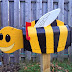 The Fabulous Decorative bee mailbox photo
