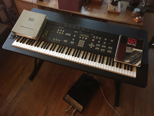 MATRIXSYNTH: Vintage 1980s KURZWEIL 250 K250 Digital Piano Sampler ...