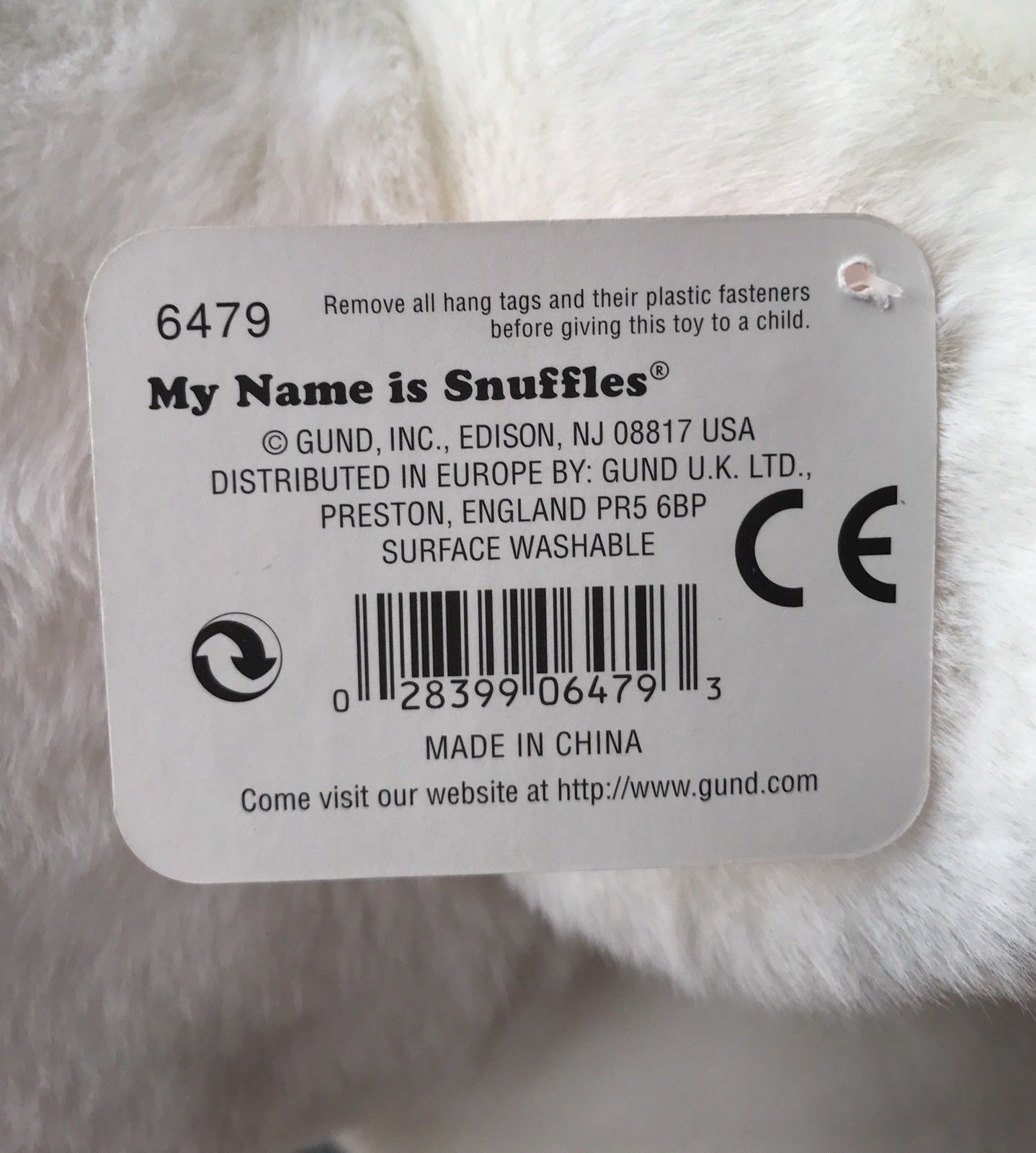 Snuffles Bear by Gund Collector's Blog