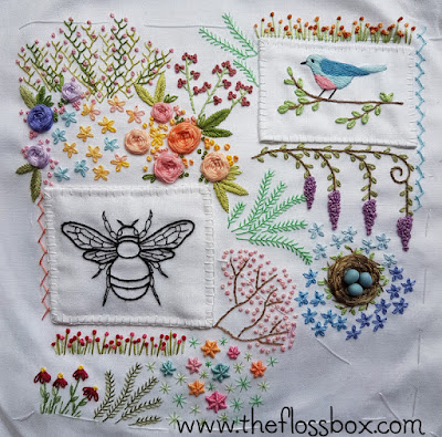 The Floss Box: Lessons from a doodle cloth embroidery