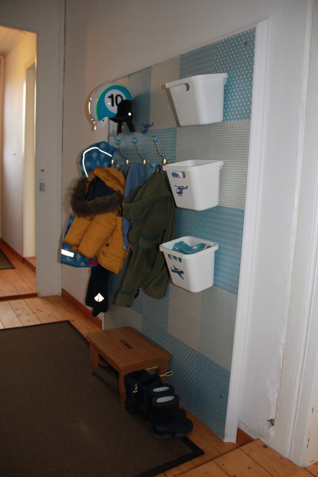 Ina's Kreativwelt: Kindergarderobe selbstgemacht