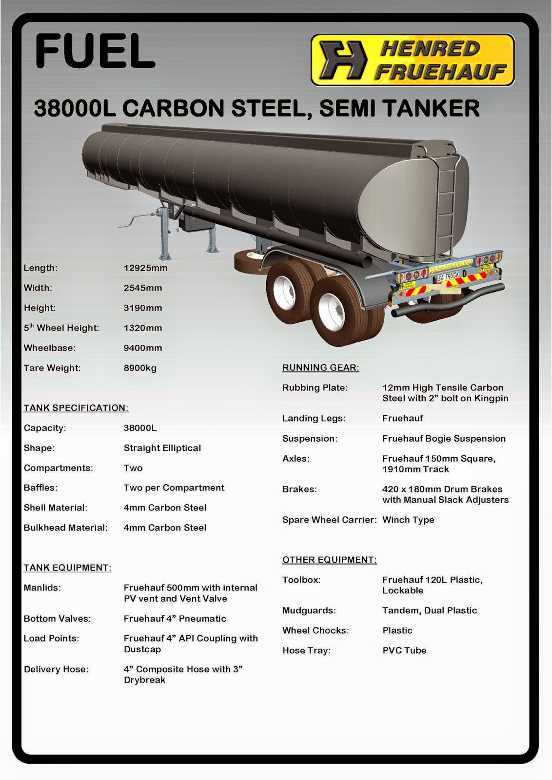 HENRED FRUEHAUF: Safer than before ~ ROUTE MANAGEMENT (Pty) Ltd