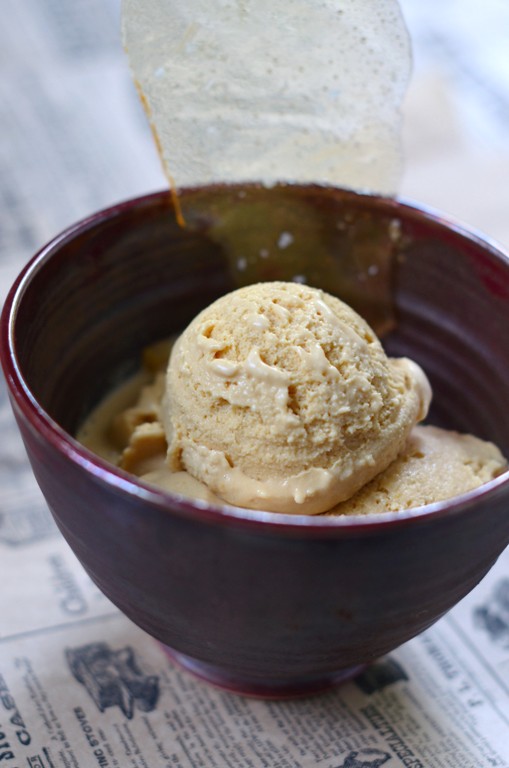 Foodwanderings: Salted Caramel Ice Cream With Salted Caramel Shards