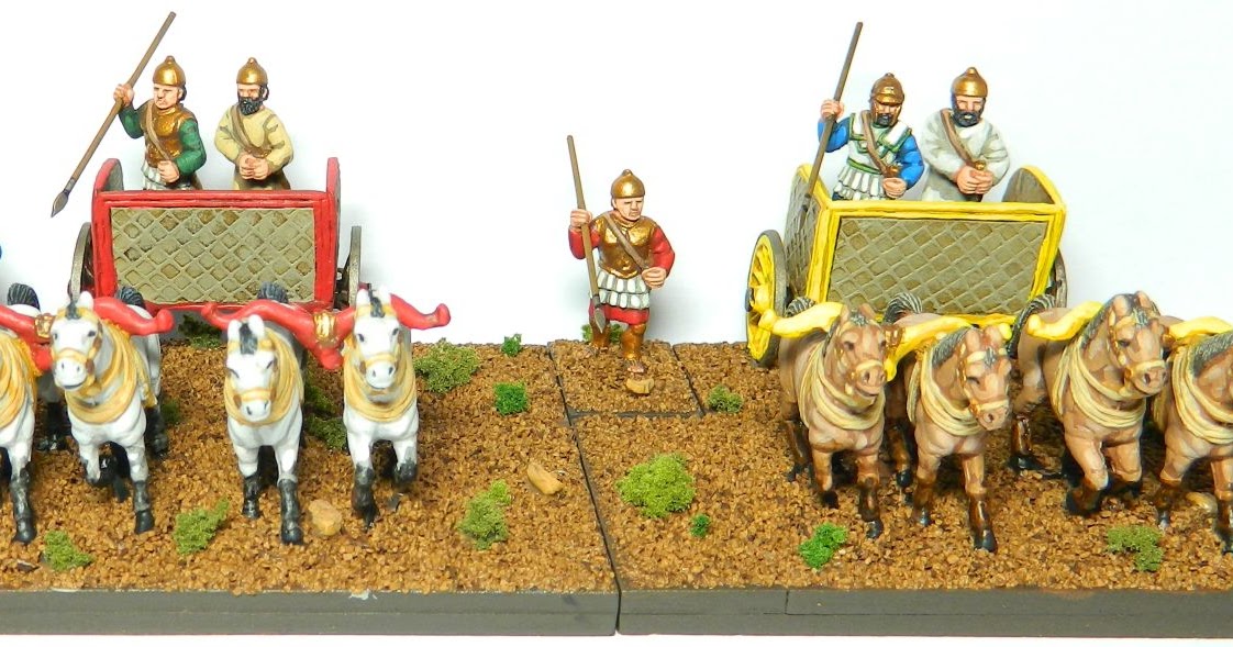 MacPhee's Miniature Men: 28mm Carthaginian Chariots