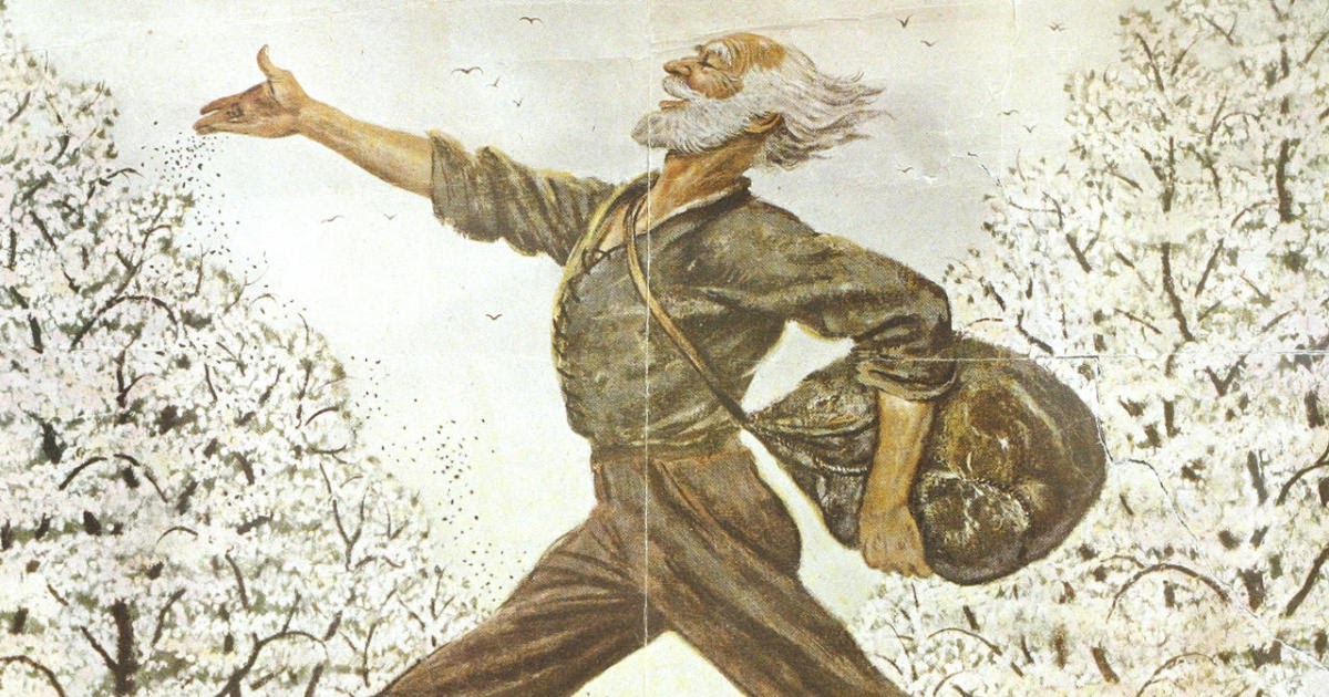 A Folklore Hero of America: Johnny Appleseed