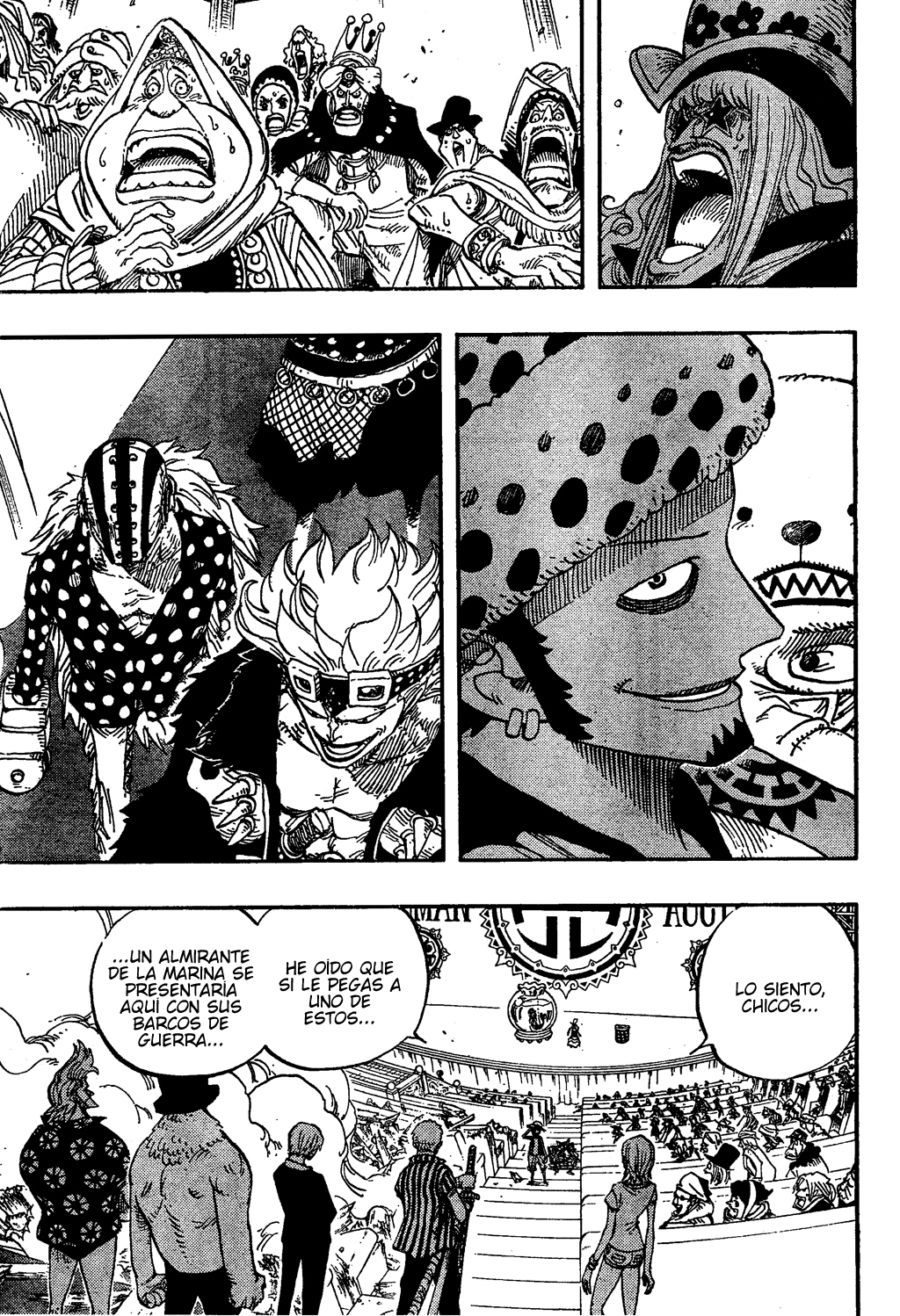 One Piece Manga Capitulo 503. La isla empeora ~ ParaisoGrandLine