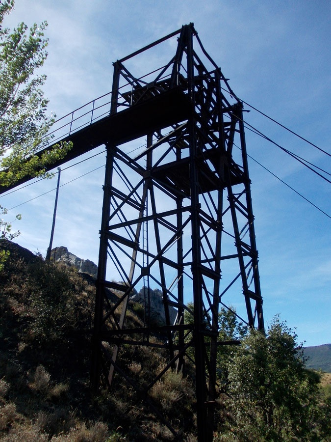 MTI Minas Castilla y León: Minas de Sabero: Cable del terri