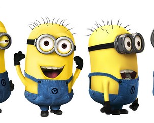 Download High Definition Wallpaper: Minions Despicable Me, Team Up