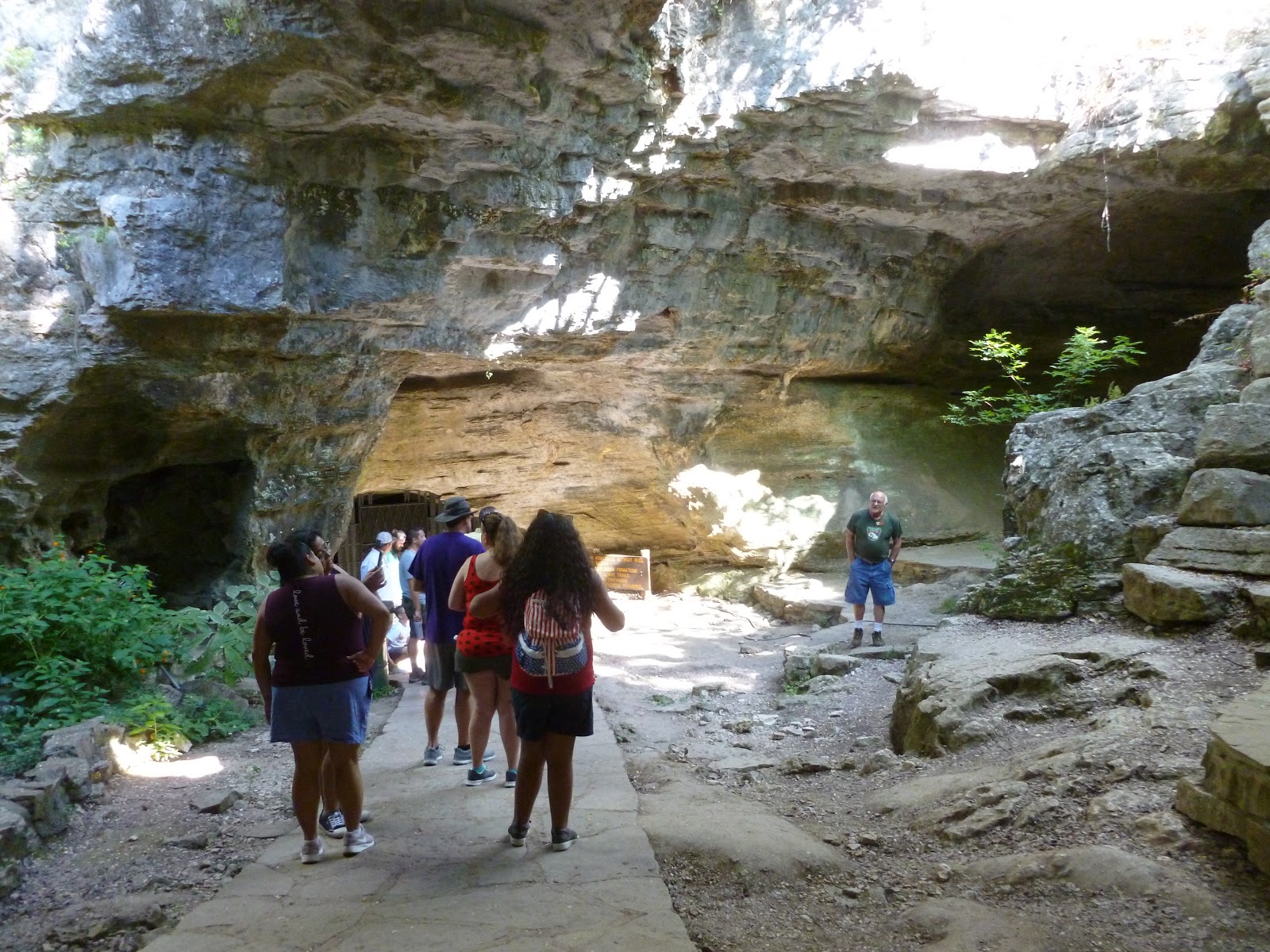 Touring the Longhorn Cavern