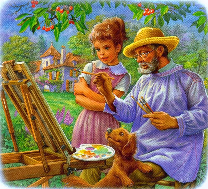 BlushingEyes: Drawings of Marcel Marlier known as Martine