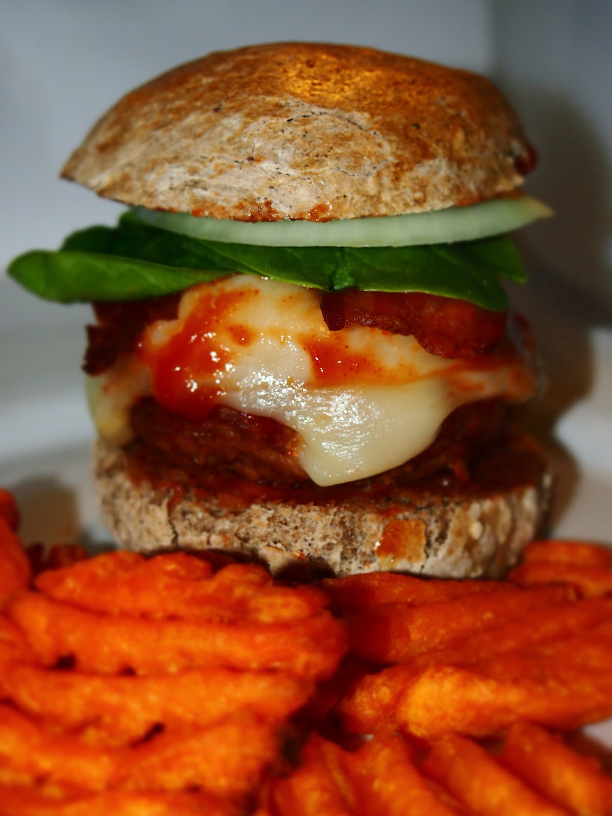 Ks World: Full of Food, Beer & Love: Texas Bacon Cheeseburgers