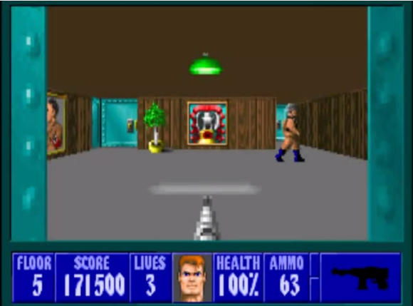 adventures in level design: Wolfenstein 3D, episode 5, level 5
