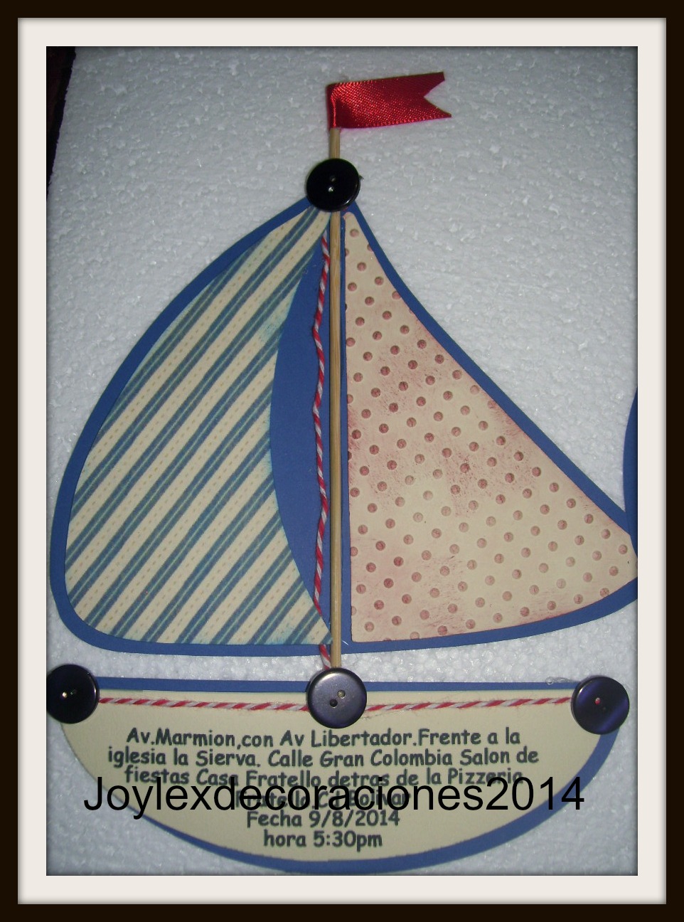 ScrapAlexjScrapbookymàs: Y las card de barquitos