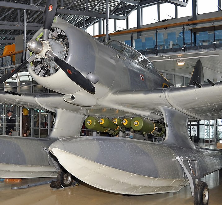 Airplanes in the skies + FAF history: Northrop N-3PB