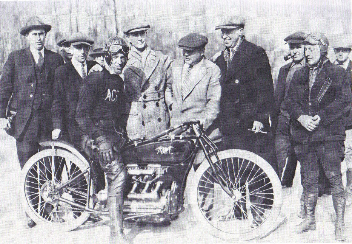 Fast is fast...: Pre 1930 factory backed American racing motorcycles.