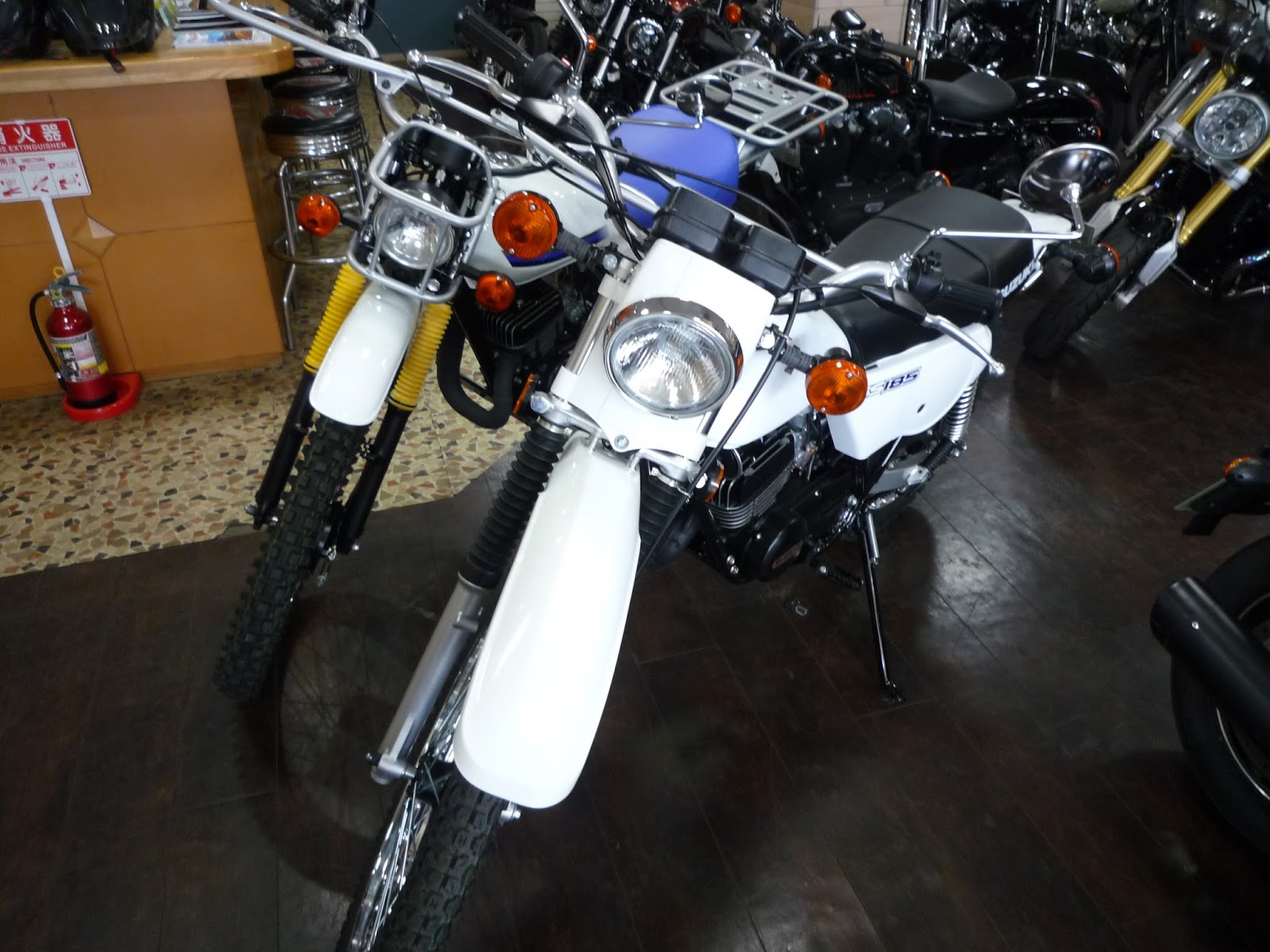 blueskyfuji: スズキ TF125はたぶん最強の廃道探検隊！ 7時間試乗