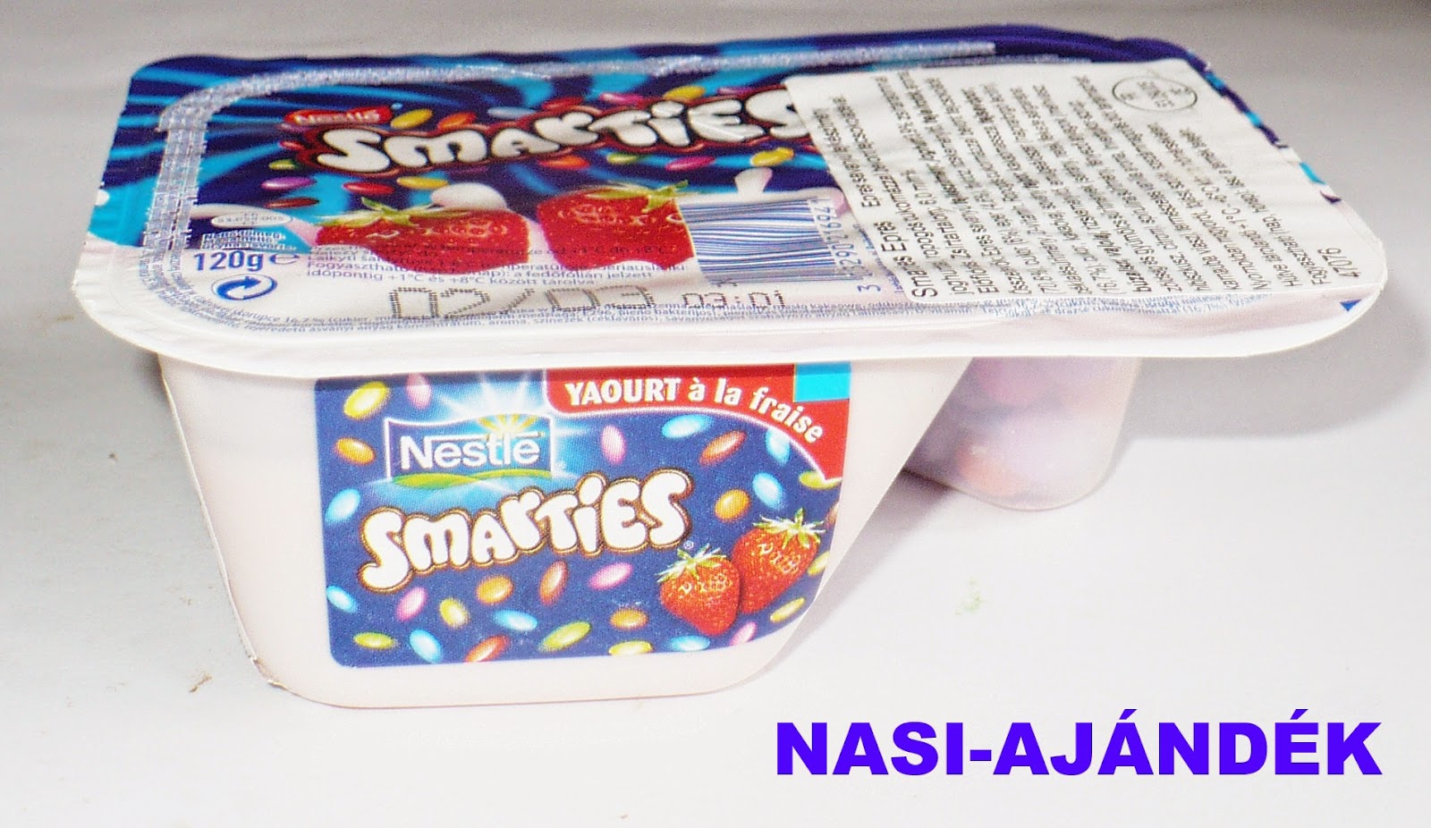 NESTLÉ 10.: EPRES JOGHURT SMARTIES SZÍNES CSOKIDRAZSÉVAL