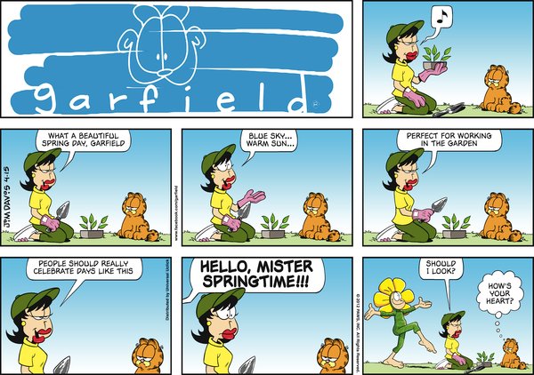 World of Cartoons and Comics: Spring time