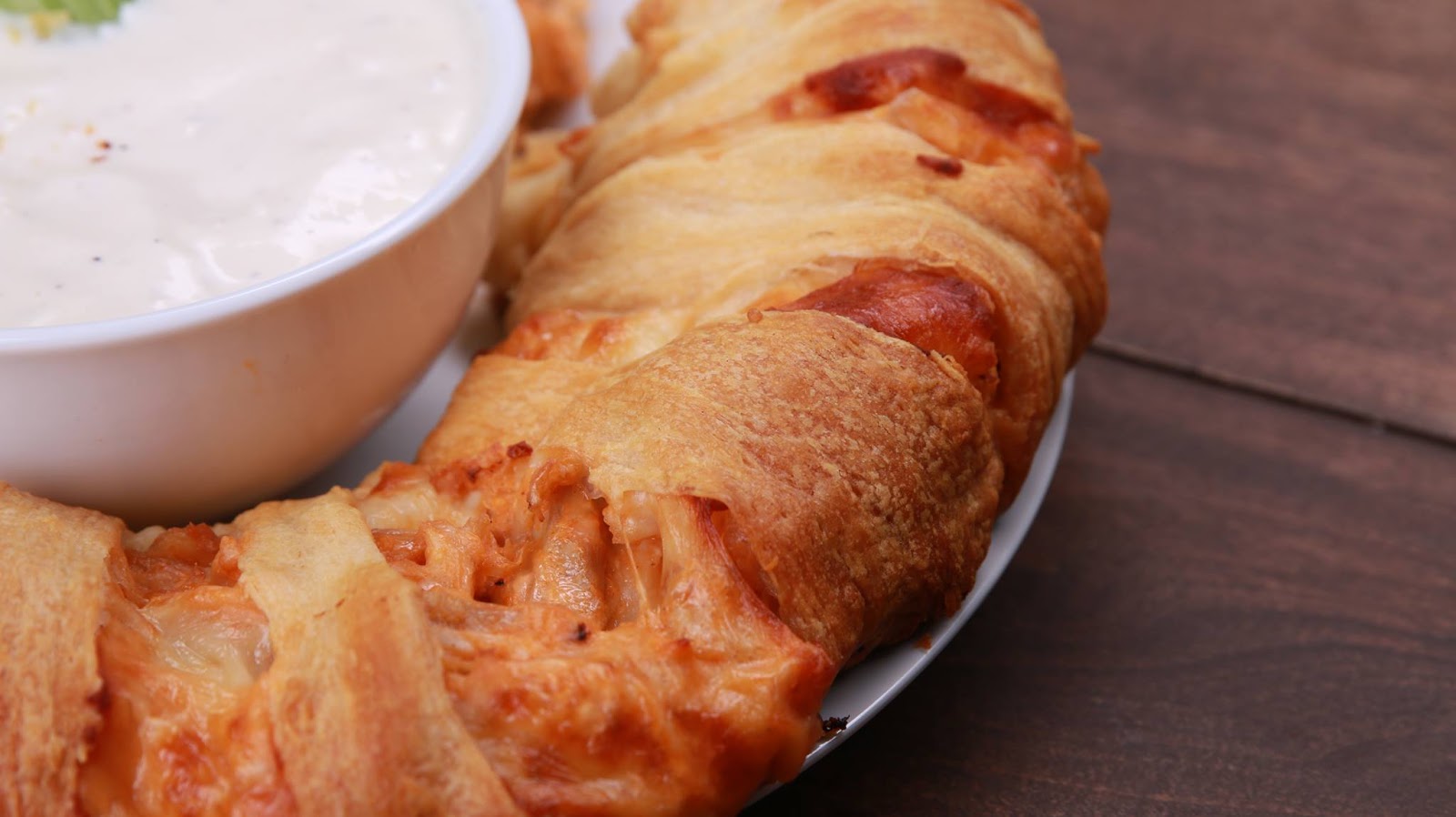 Cheesy Buffalo Chicken Ring | Recipe @ Home